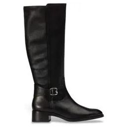 Wonders f&uuml;r Damen. D-1802 Bonjour Lederstiefel schwarz (37), Wohnung, Rei&szlig;verschluss, L&auml;ssig