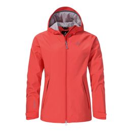 Sch&ouml;ffel SCH&Ouml;FFEL Damen Outdoorjacke, rosa, Gr. 38, Taft, Obermaterial: 100% Polyester. Futter: 100% Polyester, Jacken, wasser- und windabweisend,