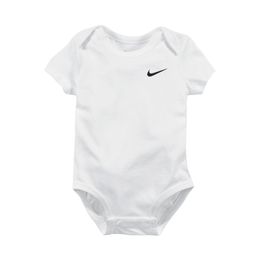 Nike Sportswear M&auml;dchen Body "f&uuml;r Babies", schwarz-wei&szlig;, Gr. 56, Jersey, Graumeliert (Obermaterial): 60% Baumwolle, 40% Polyester. Obermaterial: 60%
