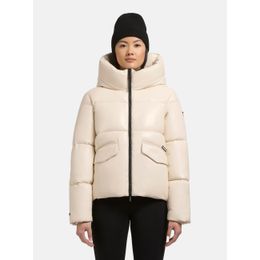 Khujo Damen Steppjacke "Aurora"cream, Gr. XL, Obermaterial: 100% Polyurethan. Innenfutter: 100% Polyester. Wattierung: 100% Polyester. Beschichtung: