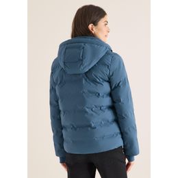 Cecil Damen Steppjacke, blau, Gr. XL, unifarben, Stoff, Obermaterial: 100% Nylon. Futter: 100% Polyester. F&uuml;llung: 100% Polyester, Jacken, mit Kapuze