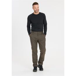 WHISTLER Herren Cargohose "Wander"schwarz, Gr. M, unifarben, 65% Polyester, 35% Baumwolle, Hosen, in wasserdichter Qualit&auml;t mit 10.000 mm Wassers&auml;ule