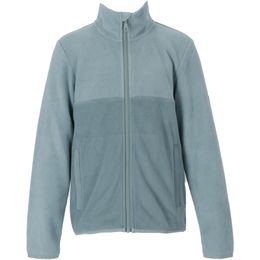 McKINLEY Jungen Fleecejacke "Unterjacke Amaro FZ FL B"blau smoke, Gr. 140, Obermaterial: 100% Polyester, Jacken