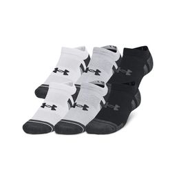 Under Armour Herren Sneakersocken, Gr. M, grau, Obermaterial: 98% Polyester, 2% Elasthan, Socken, f&uuml;r sportive Aktivit&auml;ten, mit Elasthan-Anteil,