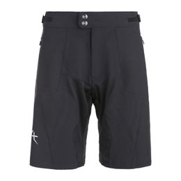 Endurance Herren Radhose "LEICHHARDT BIKE SHORT", schwarz, Gr. XXL, bedruckt, unifarben, 95% Polyester, 5% Elasthan, Hosen, mit hochwertigen