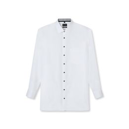 OLYMP Herren Businesshemd "OLYMP Luxor, Comfort Fit - Big, Kent"anthrazit, Gr. 49, 100% Baumwolle, Hemden