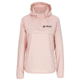 YEAZ Damen Windbreaker "Windbreaker Powder CHAZY", rosa, Gr. XXL, Obermaterial: 100% Polyester PES., Jacken
