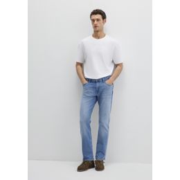 Mavi Herren Gerade Jeans "MARTIN"mid blau ultra move, Gr. 30, 95% Baumwolle, 3% Elastomultiester, 2% Elastan, Jeans, Straight Jeans