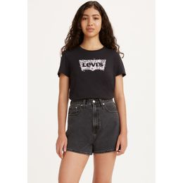Levi's LEVI'S Damen T-Shirt "LSE THE PERFECT TEE", wei&szlig;, Gr. XS, bedruckt, Jersey, Obermaterial: 100% Baumwolle, Shirts, mit Logodruck