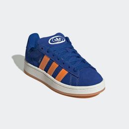 M&auml;dchen Sneaker "CAMPUS 00S", adidas originals, Gr. 36, wei&szlig;, Leder, Synthetik, Schuhe, f&uuml;r Kinder und Jugendliche, mit Gummilaufsohle, mit Schn&uuml;rung