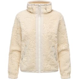 Ragwear Damen Pl&uuml;schjacke "Nordicka II"ecru, Gr. M, Fleece, Obermaterial 1: 100% Polyester. Obermaterial 2: 60% Polyester, 40% Nylon. Innenfutter: