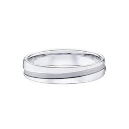 Firetti Damen Trauring "Schmuck Geschenk Hochzeit Ehering Trauring "LIEBE"", 22, ohne Zirkonia, Silber 925 (Sterlingsilber), 5mm, silber, Silber 925