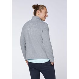 Chiemsee Herren Fleecejacke, grau, Gr. L, 100% Polyester, Jacken