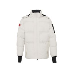 Cipo & Baxx CIPO & BAXX Herren Winterjacke "CM228", wei&szlig;, Gr. L, unifarben, Stoff, 100% Polyester, Jacken, sportlich, warm & ideal f&uuml;r Snowboard-Fahrer