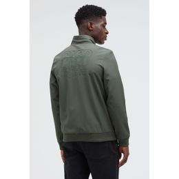 CMPD Herren Softshelljacke, gr&uuml;n, Gr. M, bestickt, Softshell, Material: 80% Polyester, 20% Elasthan, Futter: 100% Polyester, Jacken, mit Stehkragen