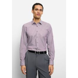 OLYMP Herren Businesshemd "OLYMP Level Five, Body Fit, New York Kent", lila, Gr. 38, 97% Baumwolle, 3% Elastolefin, Hemden