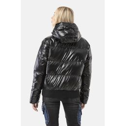 Cipo & Baxx CIPO & BAXX Damen Winterjacke "WM141", schwarz, Gr. XXL, unifarben, Stoff, 50% Polyurethan, 50% Polyester, Jacken, Funktion trifft Stil f&uuml;r frostige