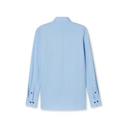 OLYMP Herren Businesshemd "OLYMP Luxor 24/Seven, Modern Fit, New Kent", blau, Gr. 43, 92% Baumwolle, 8% Elasthan, Hemden