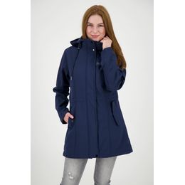 DEPROC Active Damen Softshellmantel "TWIN PEAK NEW WOMEN", blau, Gr. 40, 96% Polyester; 4% Elasthan, M&auml;ntel, auch in Gro&szlig;en Gr&ouml;&szlig;en erh&auml;ltlich