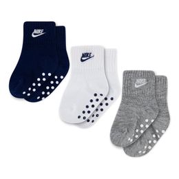 Nike Sportswear M&auml;dchen ABS-Socken "NHN CORE FUTURA GRIPPER", Gr. 86, bunt, Baumwollmischung, Socken, f&uuml;r Babys und Kinder