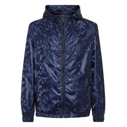 Philipp Plein Herren Windbreaker "Camouflage"14, dunkelblau, Gr. M, Obermaterial: 100% Polyester; Futter: 100% Polyester, Jacken