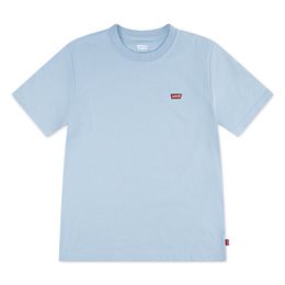 LEVI'S KIDS Jungen T-Shirt "LVB BATWING CHEST HIT"forget me not, Gr. 8, unifarben, Single Jersey, Obermaterial: 100% Baumwolle, Shirts, Mit Logo