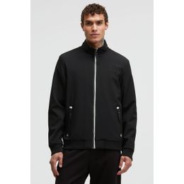 CMPD Herren Softshelljackeschwarz, Gr. M, bestickt, Softshell, Material: 80% Polyester, 20% Elasthan, Futter: 100% Polyester, Jacken, mit Stehkragen