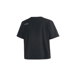 Maier Sports Damen T-Shirt "MS FAV Tee Cropped W", schwarz, Gr. XL, 100% Baumwolle, Shirts, Damen Crop Shirt