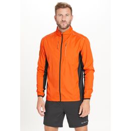ELITE LAB Herren Laufjacke "Shell Heat X1 Elite", orange, Gr. M, mehrfarbig, 100% Polyester, Jacken, mit wind- und wasserdichter Funktion