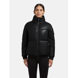 Khujo Damen Steppjacke "Khalia"schwarz, Gr. XXL, Obermaterial: 100% Polyurethan. Innenfutter: 100% Polyester. Wattierung: 100% Polyester.