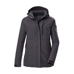 Killtec Damen Funktionsjacke "KOW 225 WMN JCKT", grau, Gr. 44, Obermaterial: 100% Polyester.Futter: 100% Polyester.F&uuml;llung: 100% Polyester, Jacken,