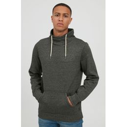Blend Herren Rundhalspullover "BHLono"deep depths, Gr. L, unifarben, Sweatware, 60% Baumwolle, 40% Polyester, Pullover, Sweatshirt mit K&auml;ngurutasche