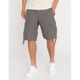 Jack & Jones JACK & JONES Herren Cargoshorts "JPSTCOLE BARKLEY JJCARGO SHORTS SN", grau, Basic, Gr. XS, unifarben, Web, Obermaterial: 100% Baumwolle, Hosen, mit