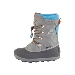 Kamik Kinder Winterstiefel "CASCADE", Gr. 36leuchtendesgrau, Synthetik, Schuhe, Winterschuhe, Winterboots, Snowboots, wasserdicht, gef&uuml;ttert