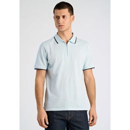 LINDBERGH Herren Poloshirt "LINDBERGH Poloshirt", blau, Gr. L, Obermaterial: 100% Baumwolle, Shirts