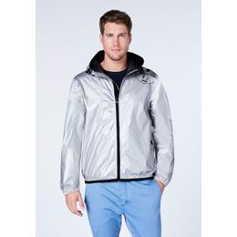 Chiemsee Herren Regenjacke, silber, Gr. XL, 100% Polyamid, Jacken