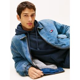 Tommy Jeans Herren Jeansjacke "ESSENTIAL PADDED", blau, Gr. XL, Denim/Jeans, Obermaterial: 100% Baumwolle, Jacken