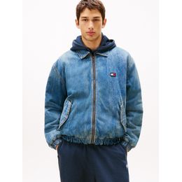 Tommy Jeans Herren Jeansjacke "ESSENTIAL PADDED"denim medium, Gr. XXL, Denim/Jeans, Obermaterial: 100% Baumwolle, Jacken