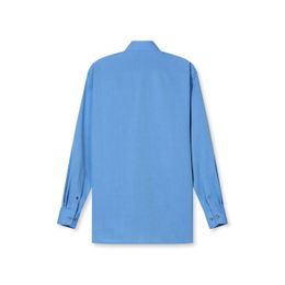 OLYMP Herren Businesshemd "OLYMP Luxor, Comfort Fit, New Kent"blau, Gr. 47, 100% Baumwolle, Hemden