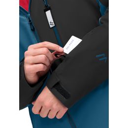 Maier Sports Herren Skijacke "Oravice"saphirblau, Gr. 26, 100% Polyester, Jacken, Herren Winterjacke mit RV-Taschen und Kapuze, wasserdicht