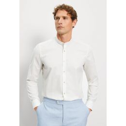 OLYMP Herren Businesshemd "OLYMP Level Five, Body Fit, Stehkragen", wei&szlig;, Gr. 46, 97% Baumwolle, 3% Elastolefin, Hemden