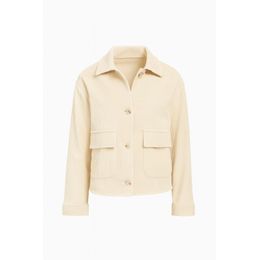 Smith & Soul SMITH & SOUL Damen Kurzjacke, beige, Gr. XS, unifarben, Cord, Material: 80% Baumwolle, 20% Polyester, Jacken