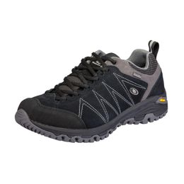 Br&uuml;tting BR&Uuml;TTING Herren Outdoorschuh "Outdoorschuh Mount Kapela Low", Gr. 36, schwarz, Leder, Schuhe