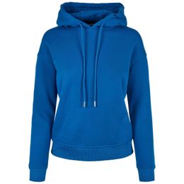 Urban Classics Damen Kapuzenpullover "Urban Classics Damen Ladies Hoody"sportyblau, Gr. S, unifarben, 63% Baumwolle, 37% Polyester, Pullover