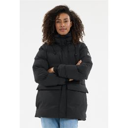 WHISTLER Damen Steppjacke "Creed", schwarz, Gr. 46, kariert, unifarben, 100% Polyester, Jacken, in atmungsaktiver und winddichter Qualit&auml;t
