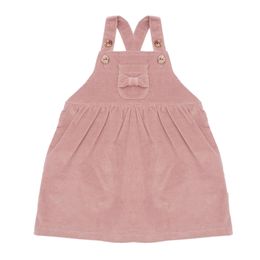 MaxiMo M&auml;dchen Latzkleid, Gr. 50, rosa, Cord, Obermaterial: 97% Baumwolle, 3% Elasthan, unifarben, Kleider, Baumwollmix, Stretch-Cord, mit Tr&auml;gern,
