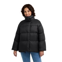 Jack Wolfskin Damen Daunenjacke "ICY HILL JKT W RDS", schwarz, Gr. L, Obermaterial: 100% Polyamid. Futter: 100% Polyester. Wattierung: 90%