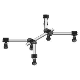 mabo Sanitec Duschwannenfu&szlig; 101335 f&uuml;r Duschwannen von 800 x 800 bis 1200 x 1200 mm
