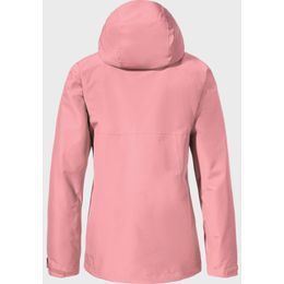 Sch&ouml;ffel SCH&Ouml;FFEL Damen Doppeljacke "Hiking 3in1 Jacket Style Okere WMS", pink, Gr. 46, Aussenjacke Oberstoff: Aussenseite: 100% Polyester; (Membran: