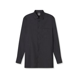 OLYMP Herren Businesshemd "OLYMP Luxor, Comfort Fit, New Kent"anthrazit, Gr. 48, 100% Baumwolle, Hemden